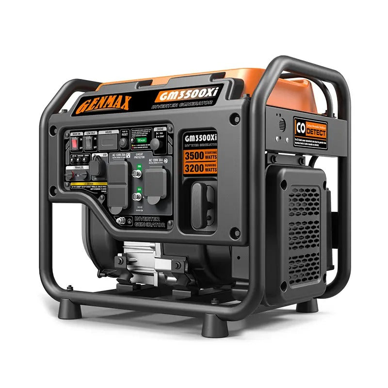 GENMAX GM3500Xi 3500 Watt Open Frame Inverter Generator with CO Detect