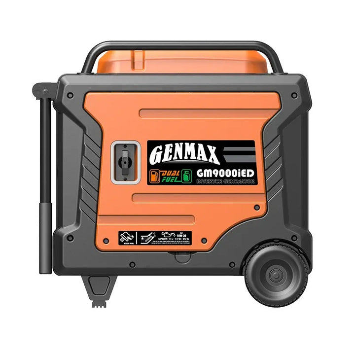 GM9000iED 9000 Watt Dual Fuel Inverter Generator with CO Detect – GENMAX